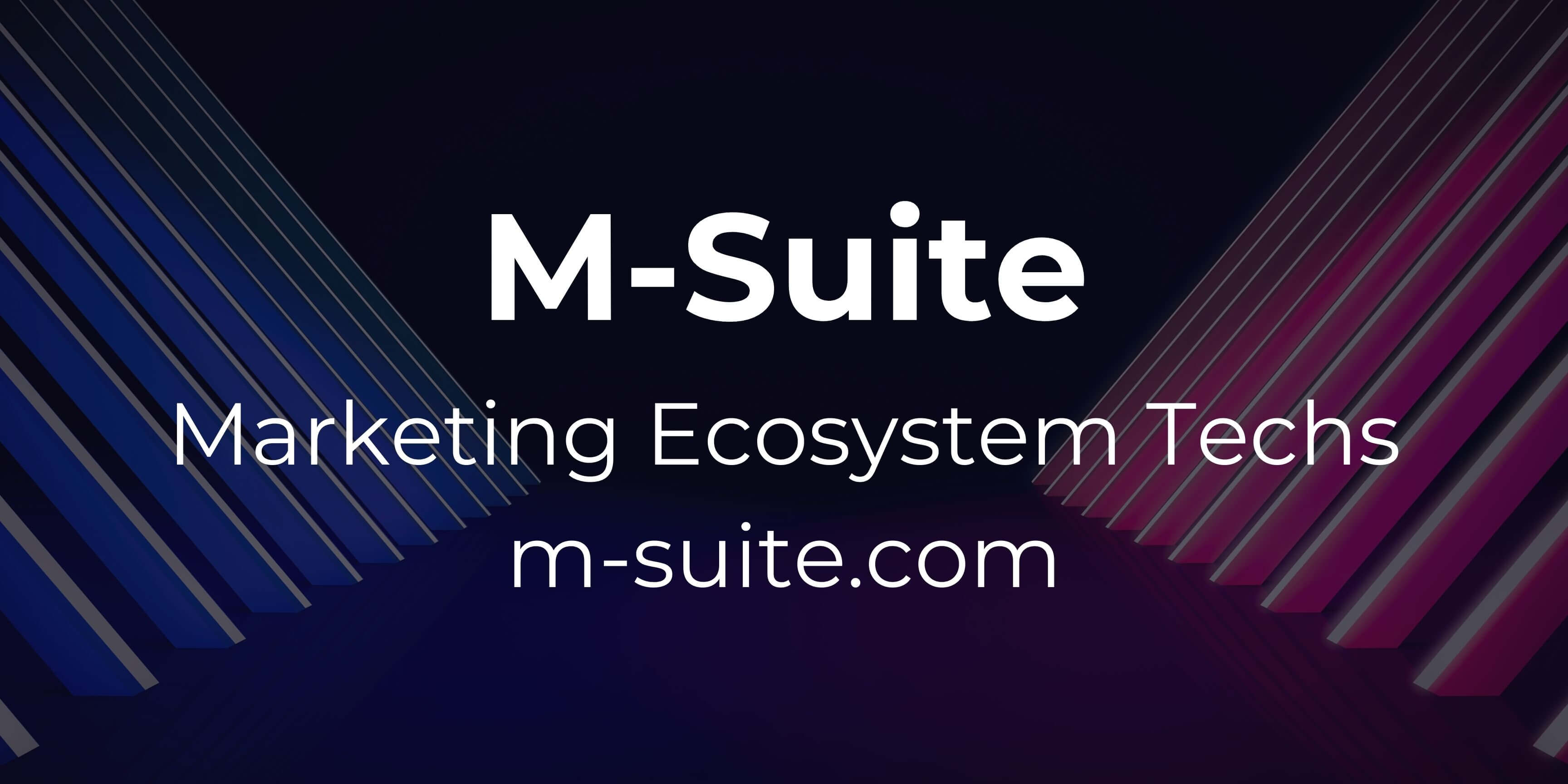 M-Suite | Dijital Pazarlama Ekosistemi - Kişiselleştirilmiş Pazarlama ...